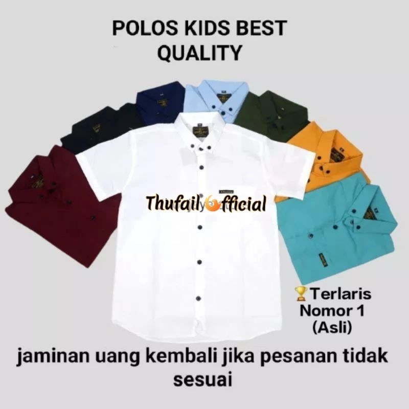 Jual Hem anak polos | Baju anak polos | Kemeja polos anak laki laki ...