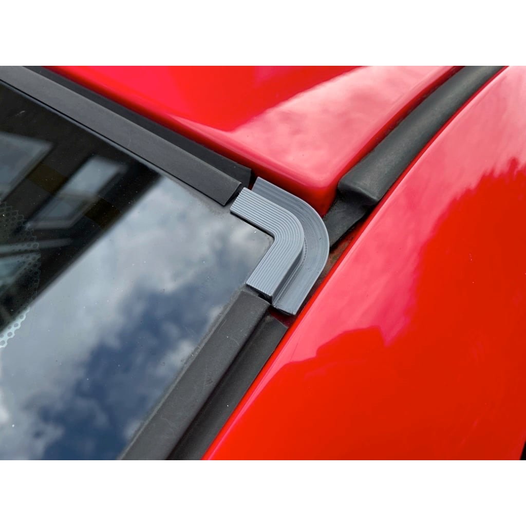 Jual BMW E36 Seal karet siku tutup pojok Kaca belakang rear window ...