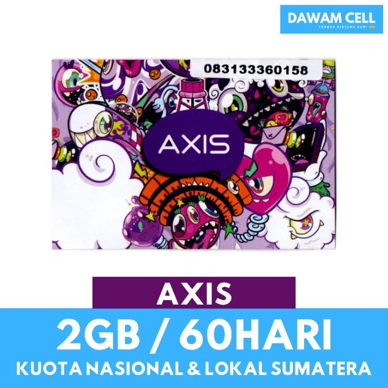 Jual PERDANA AXIS 3GB 60HARI (AIGO) | Shopee Indonesia