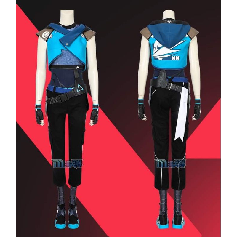 Jual jett valorant costume cosplay | Shopee Indonesia