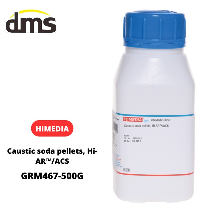 Jual Caustic soda pellets, Hi-AR™/ACS, GRM467-500G Himedia | Shopee ...