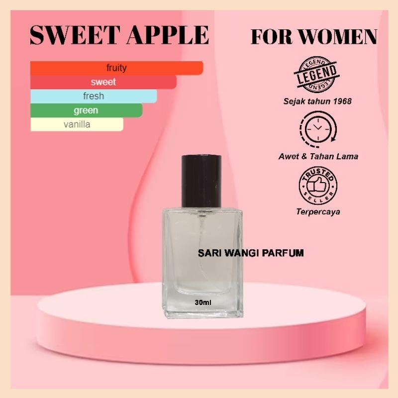 Jual 30ml Sweet Apple(Parfum Refil In The Line Of Sweet Apple) | Shopee ...