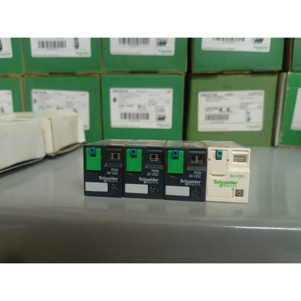 Jual SCHNEIDER RXM4AB2BD Relay 4 C/O 14pin 24VDC 6A RELAY SCHNEIDER 24V | Shopee Indonesia