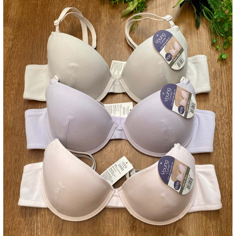 Jual YOUNG CURVES BRA BERKAWAT BUSA TIPIS BH 32B 34B 36B | Shopee Indonesia