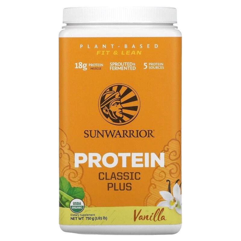 Jual Sunwarrior Plant Based Protein Natural and Vanilla Flavour 750g ...