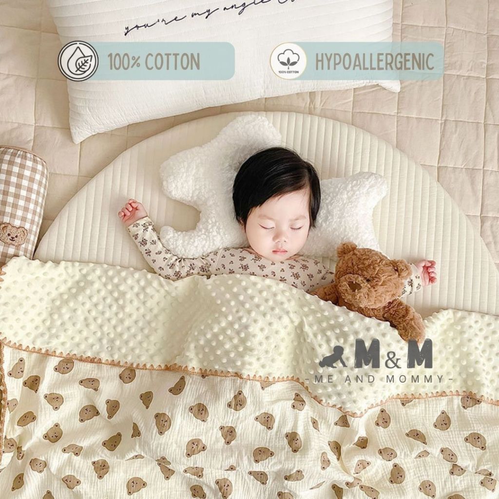 Jual Selimut baby cotton mingky beludru blanket bayi lembut halus ...