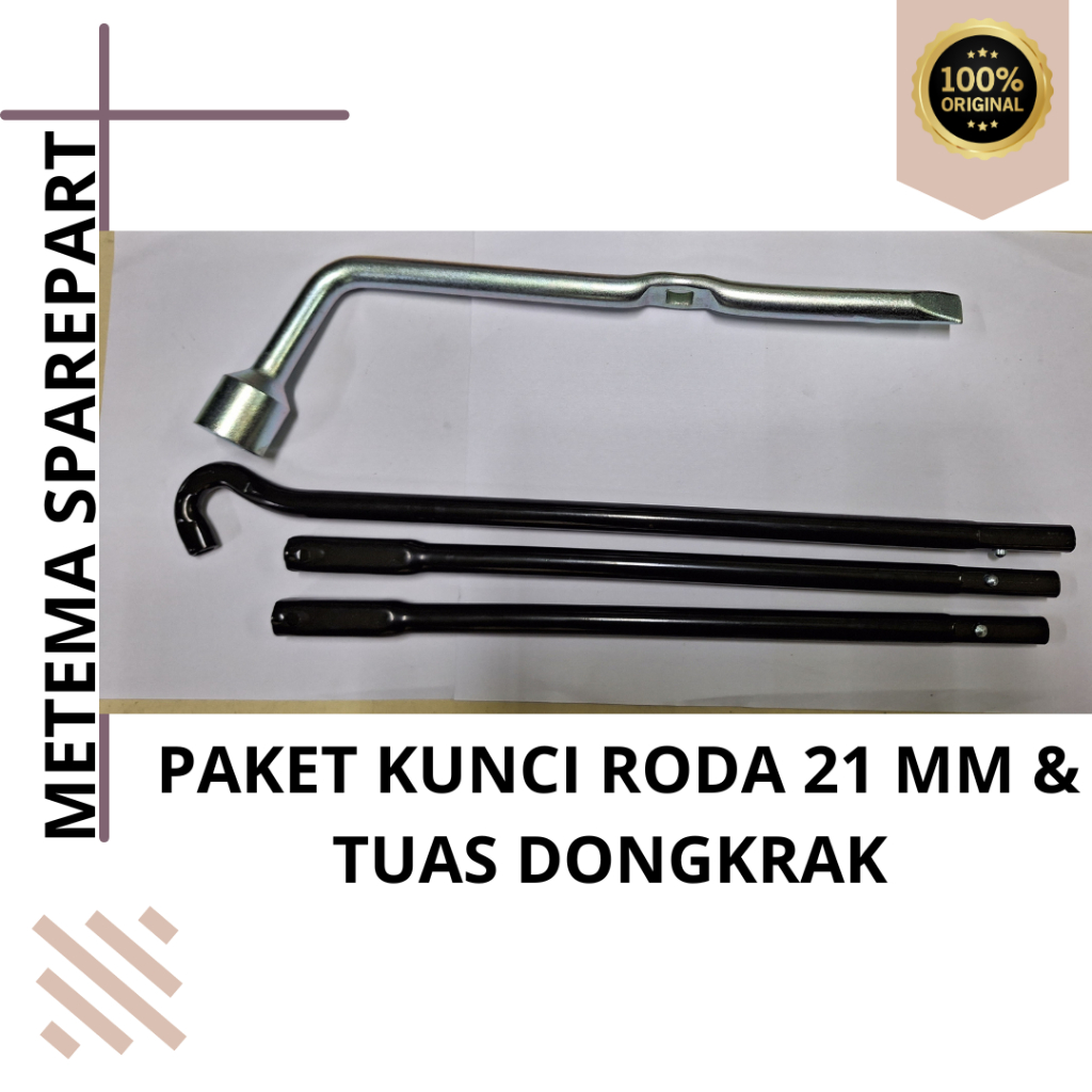 Jual Paket Kunci Roda 21 mm Dan Putaran Handle Innova / Innova Reborn ...