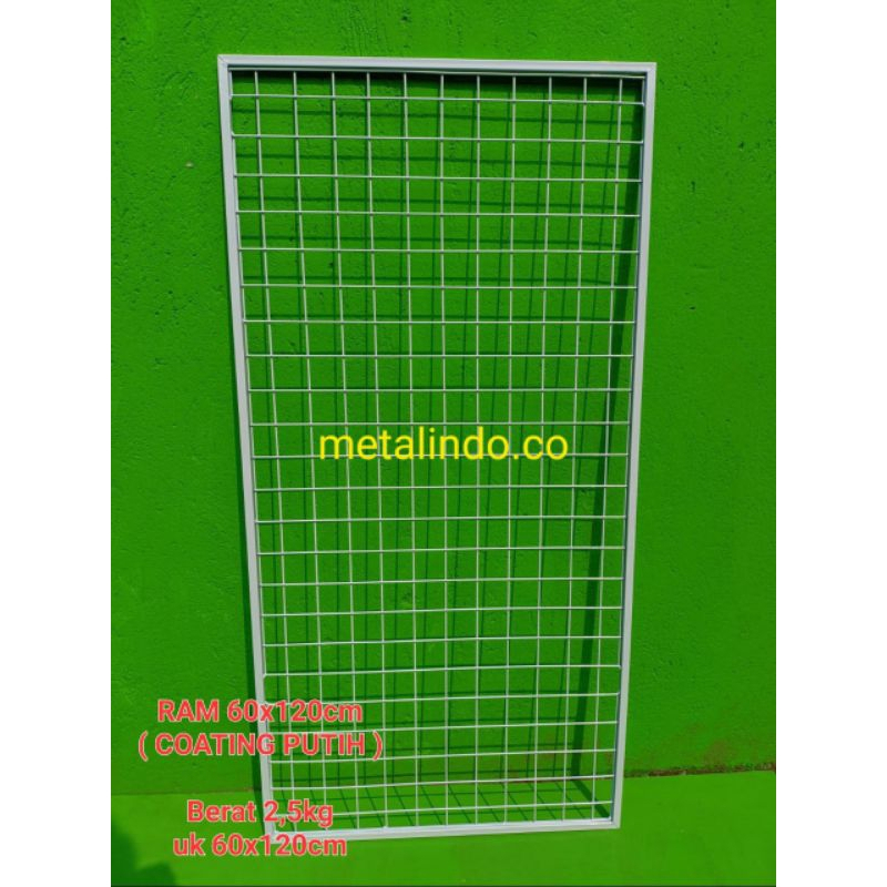 Jual Jaring ram bingkai besi tebal ukuran 60 x 120 Kawat ram display ...