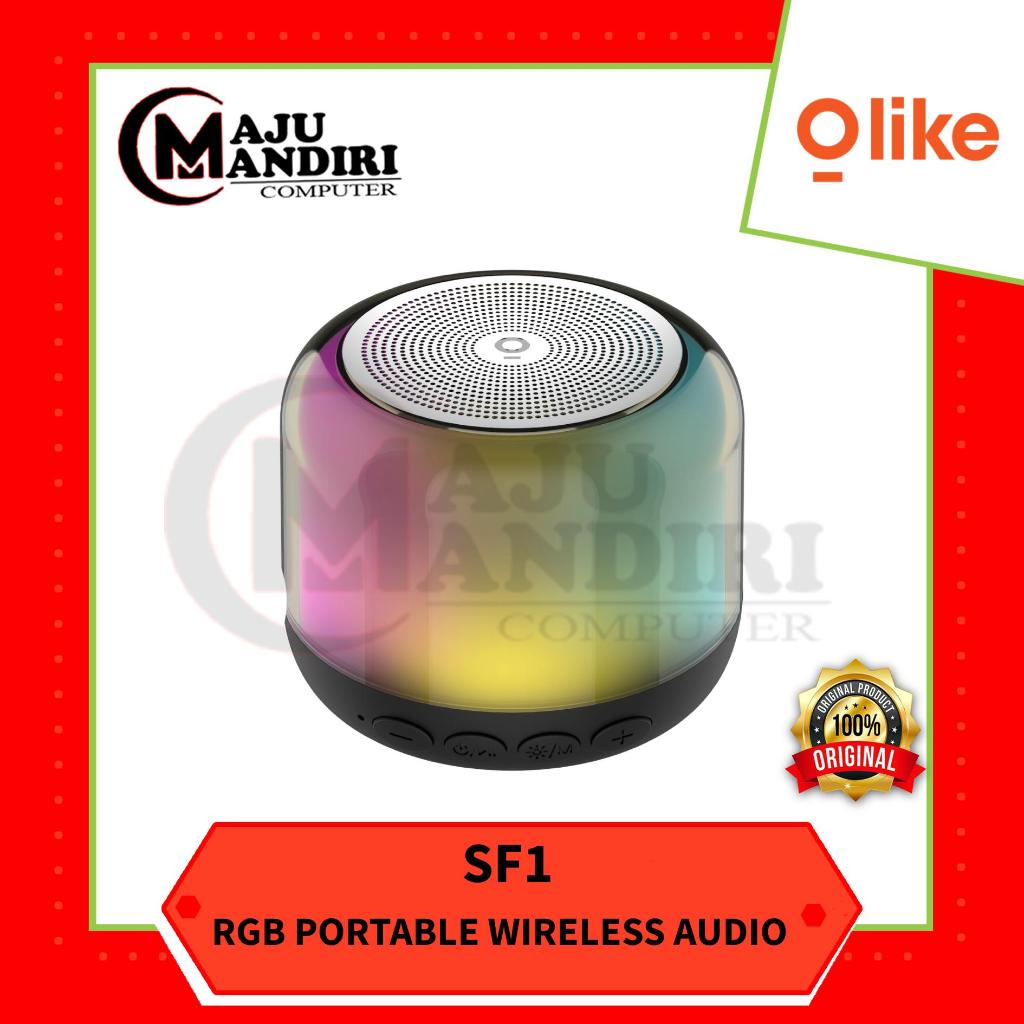 Jual Olike sf1 Speaker Blutooth RGB Portable Wireless Light Smart TWS ...