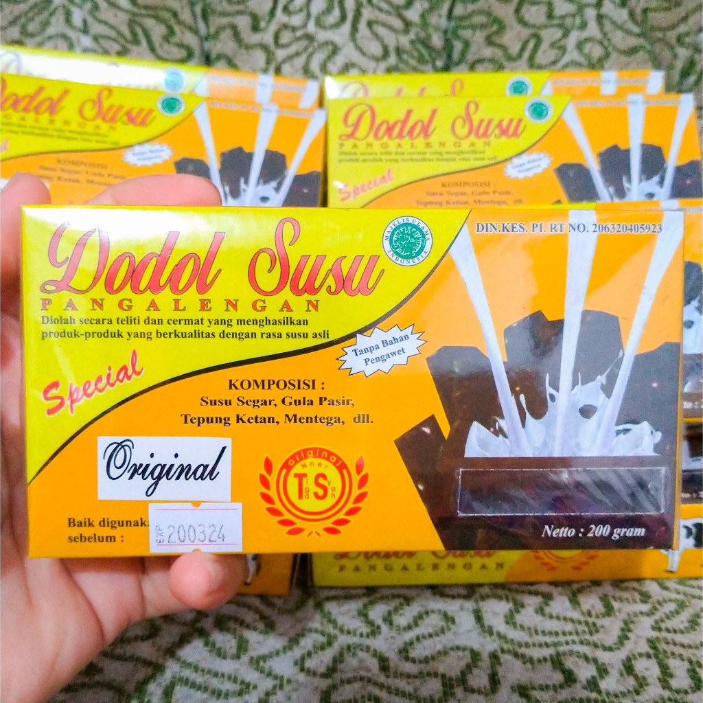 Jual Dodol Susu Pangalengan TS | 200 gram | Shopee Indonesia