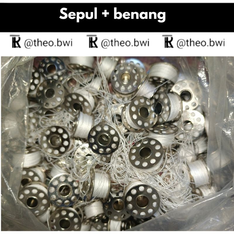 Jual spool sepul gulungan benang besi mesin jahit sekoci gulungan ...