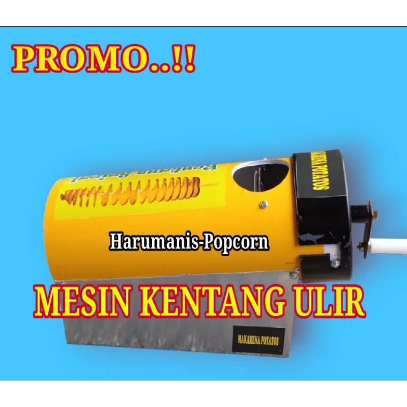 Jual Mesin kentang spiral / Mesin kentang ulir / Mesin kentang goreng ...