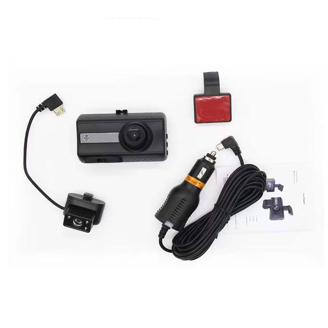 Jual Dashcam Mobil 4.0 Inch 3 Cameras 1080 HD/ Night Vision 170° Wide ...