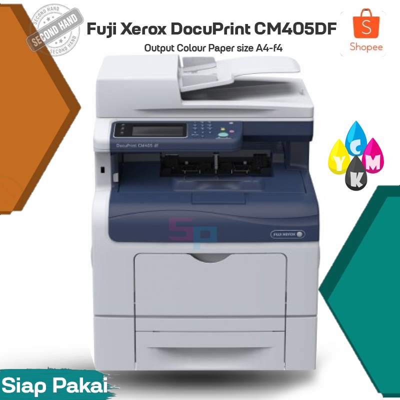 Jual Fuji Xerox DocuPrint CM405DFCopy Feature : ID Card Copy, Auto ...