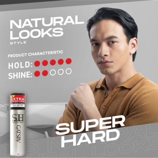Jual GATSBY SUPER HARD SET&KEEP SPRAY 70ML | Shopee Indonesia