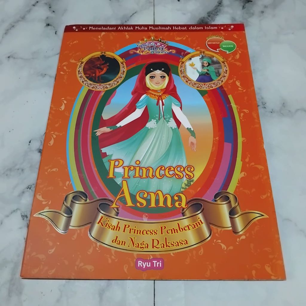Jual Princess asma kisah princess pemberani dan naga raksasa buku ...