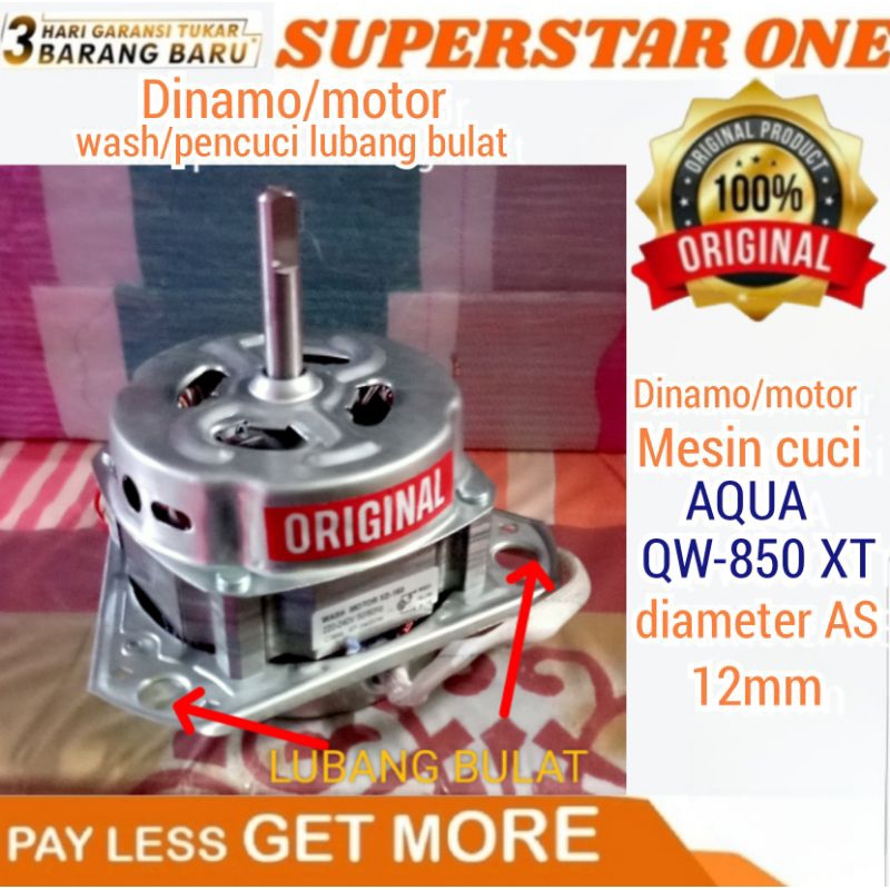 Jual Dinamo/motor mesin cuci AQUA QW-850 XT/QW 850 XT dinamo/motor wash ... Jual Dinamo/motor mesin cuci AQUA QW-850 XT/QW 850 XT dinamo/motor wash ...