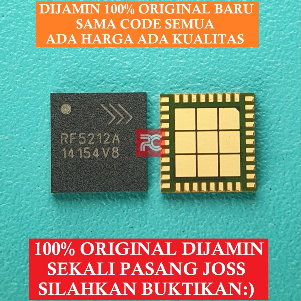 Jual IC RF5212A XIAOMI SAMSUNG A11-M11 REDMI NOTE 10 ORIGINAL TESTED ...