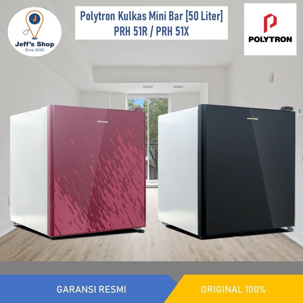 Jual Polytron Kulkas Mini Bar [50 Liter] PRH 51R / PRH 51X | Shopee ...