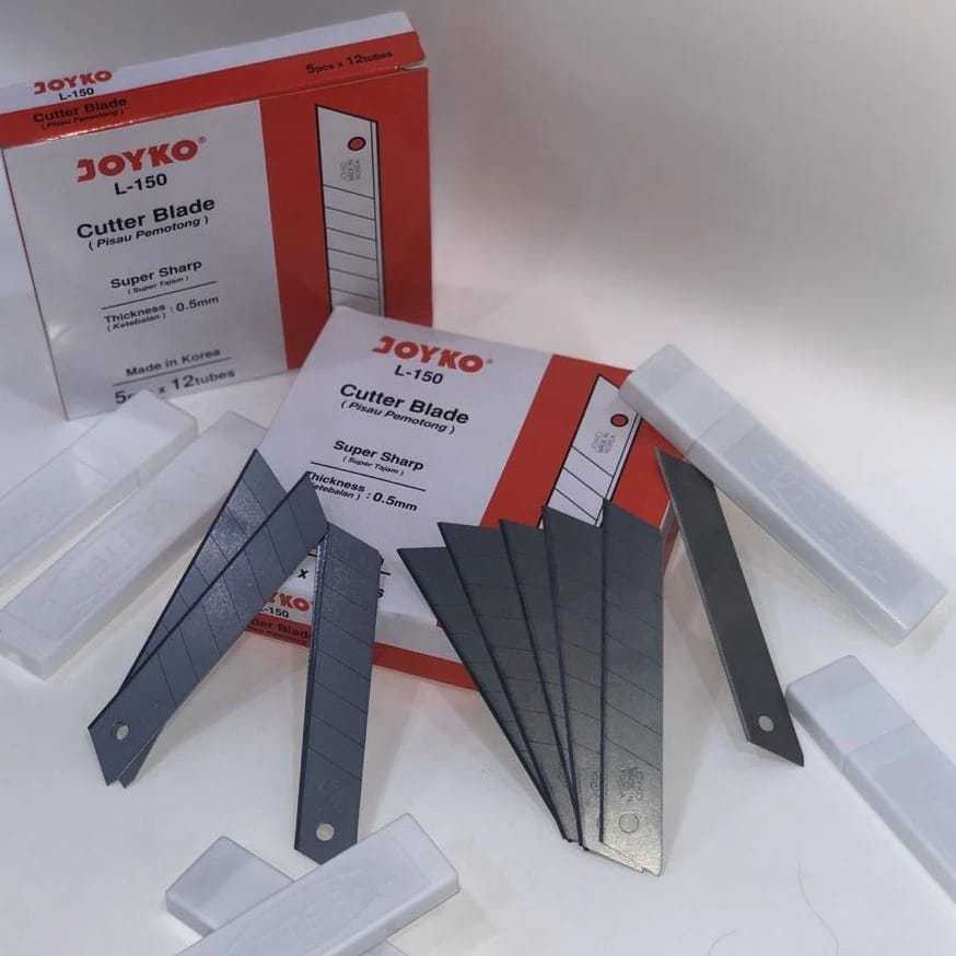Jual isi cutter joyko/ anak cutter/ reffil cutter joyko L - 150 ...