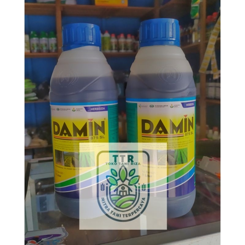 Jual DAMIN 875 SL / HERBISIDA DAMIN 1 LITER | Shopee Indonesia