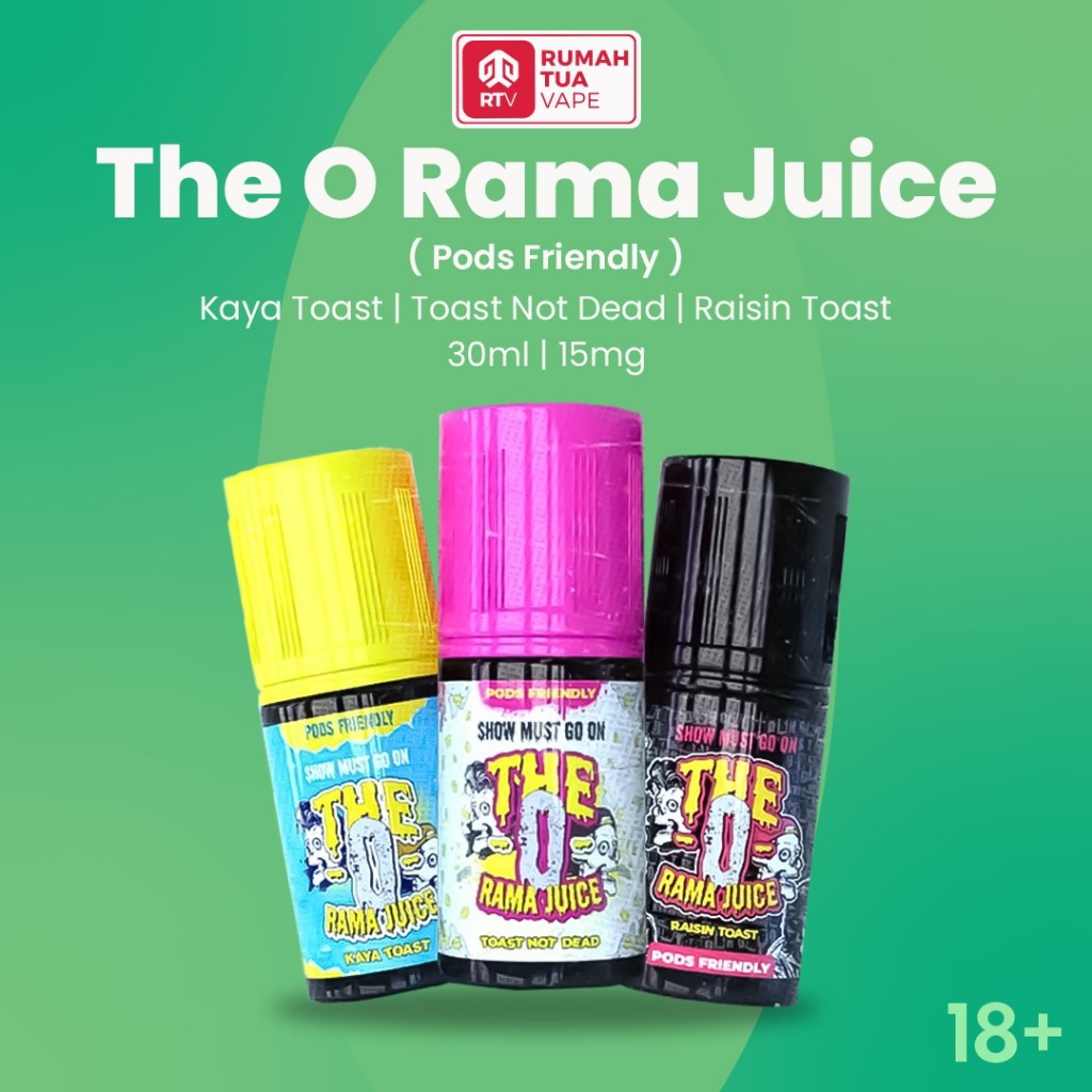 Jual THE O RAMA JUICE PODSFRIENDLY 15MG 30ML PREMIUM LIQUID VAPE ...