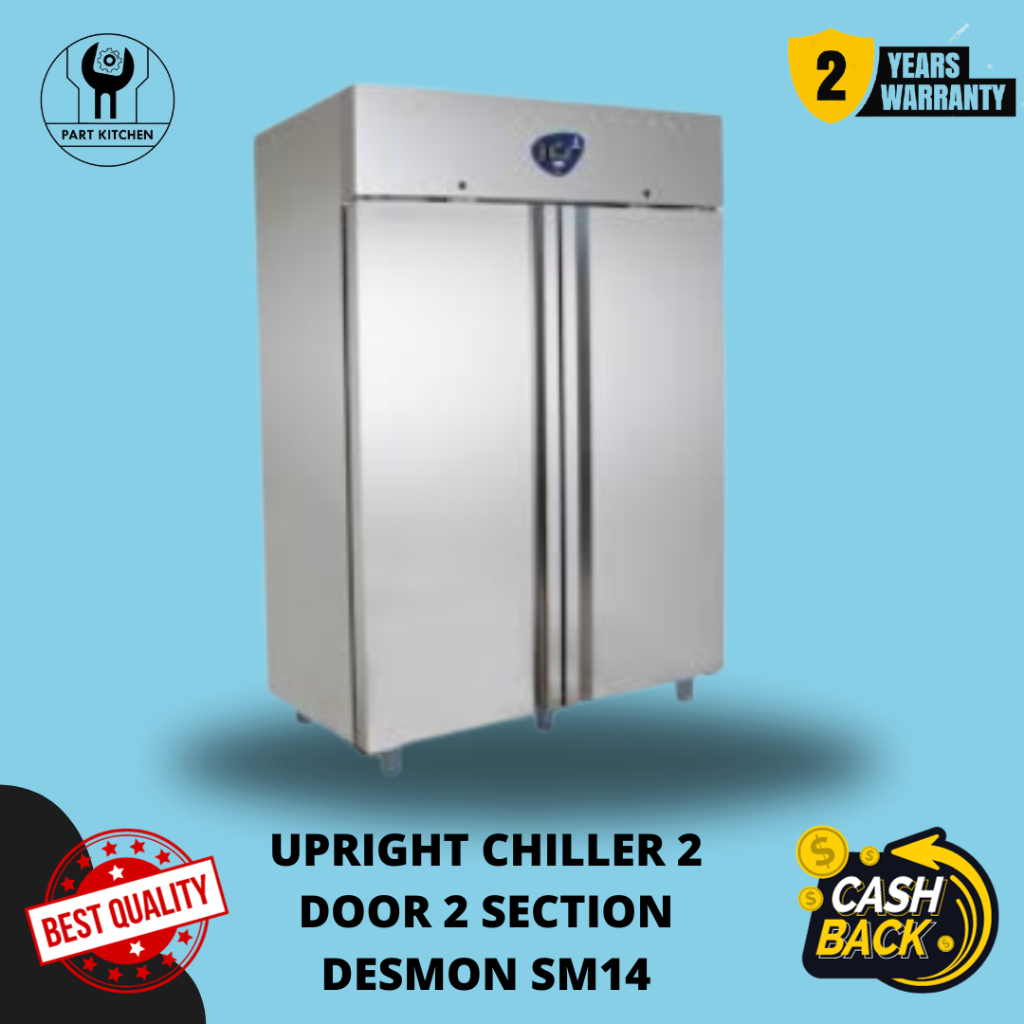 Jual Desmon SM 14 Upright Chiller 2 Doors 2 Section | Shopee Indonesia