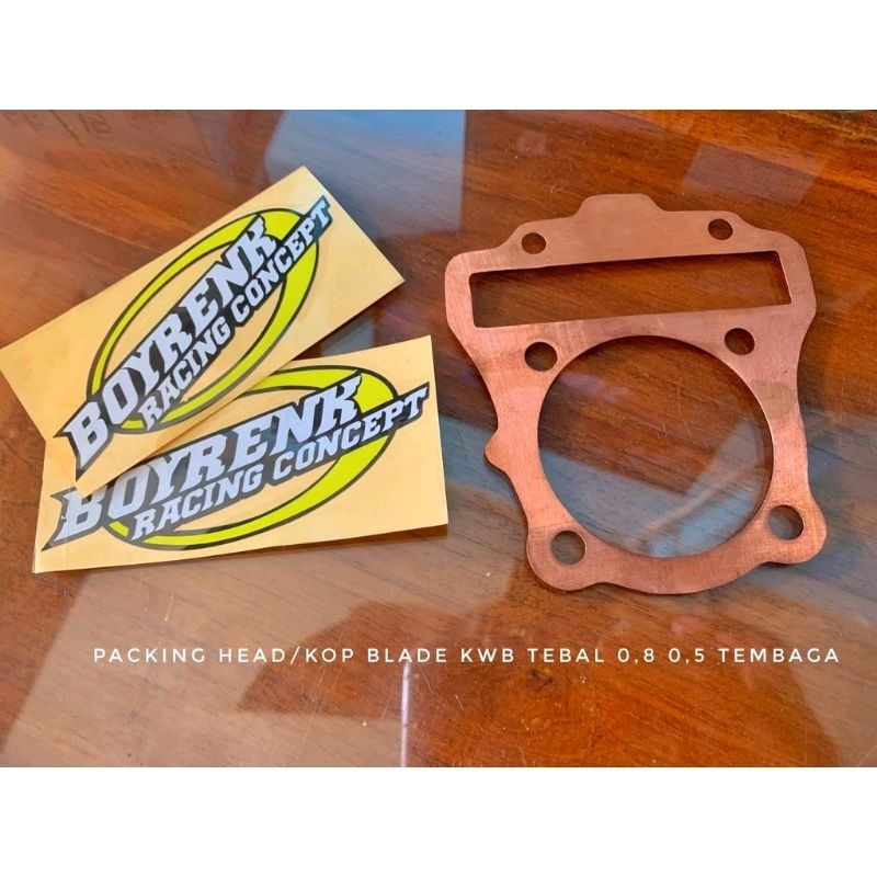Jual PAKING PACKING HEAD BLADE REVO ABS KWB TEMBAGA - BOYRENK RACING ...