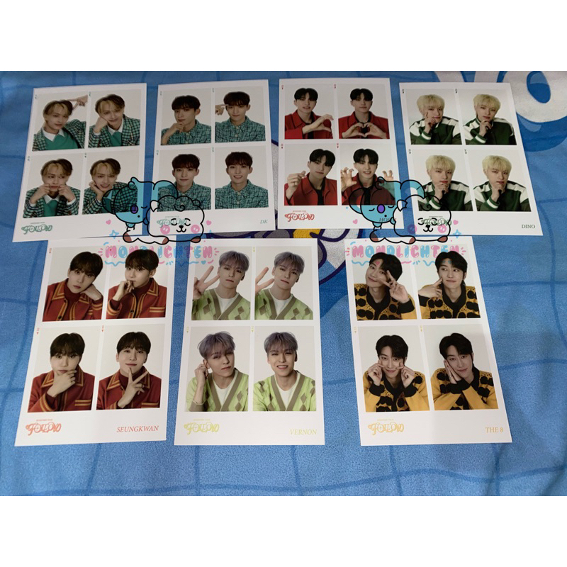 Jual Seventeen Follow Tour 4 Cuts Photo Jun The 8 Dino DK Hoshi Vernon ...