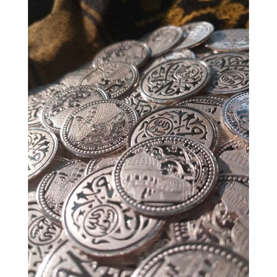 Jual Harga Grosir Dirham sala sholawat 3,11gr dnd perak pure silver 999 ...