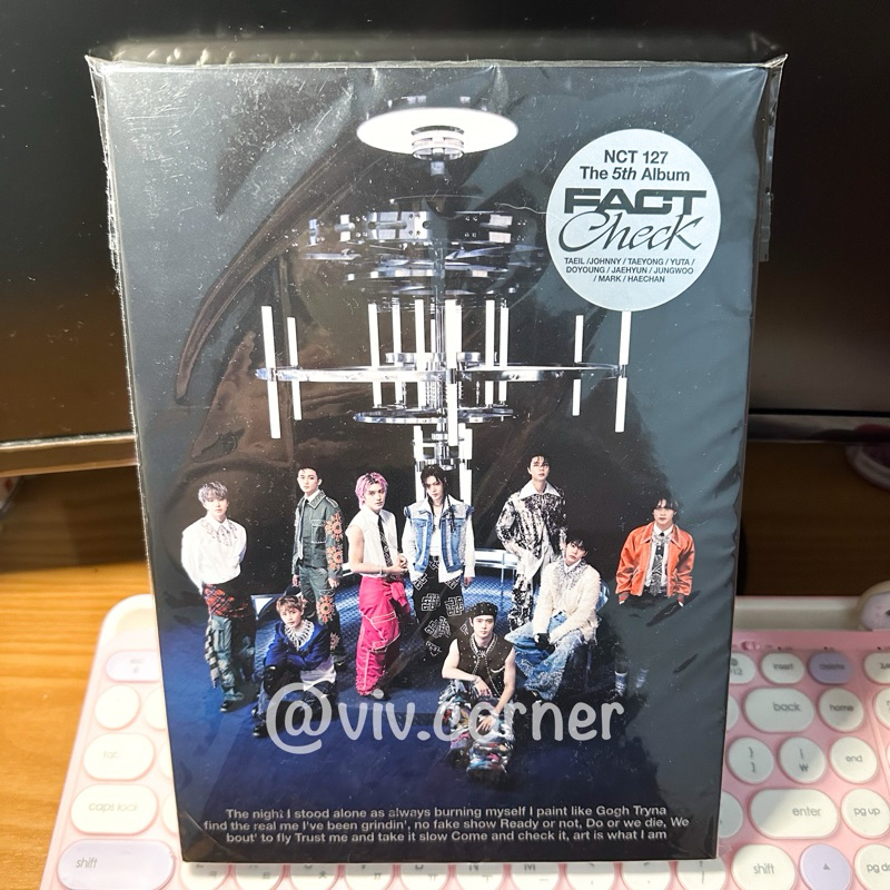 Jual NCT 127 FACT CHECK Album Only - Chandelier ver - Photobook ver ...
