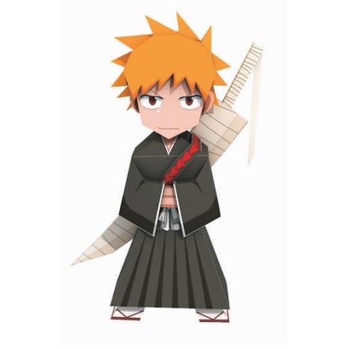 Jual DIY Papercraft Anime Ichigo Kurosaki Bleach | Shopee Indonesia