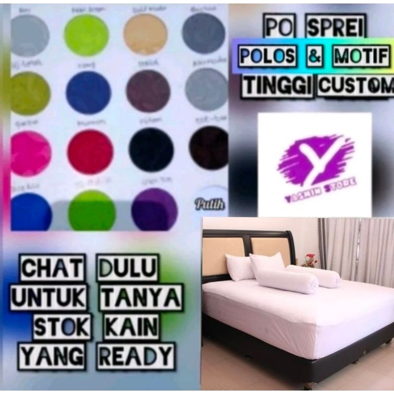 Jual SPREI TINGGI 35 SPREI TINGGI 30 SPREI TINGGI 25 SPREI TINGGI 40 ...