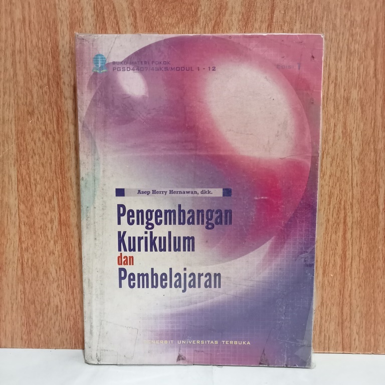 Jual Buku Pengembangan Kurikulum Dan Pembelajaran - Asep Herry Hernawan, dkk. | Shopee Indonesia