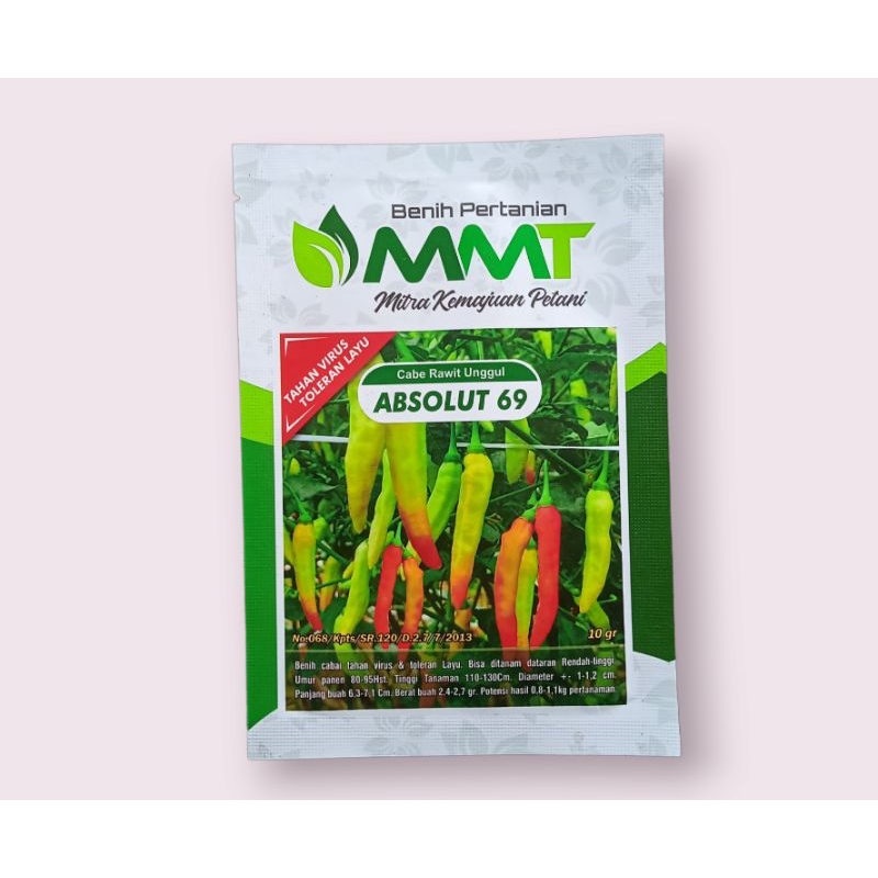 Jual BENIH CABE CABAI RAWIT ABSOLUT 69 10 gr ( Original ) | Shopee ... Jual BENIH CABE CABAI RAWIT ABSOLUT 69 10 gr ( Original ) | Shopee ...