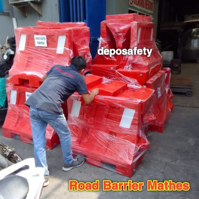 Jual ROAD BARRIER MATHES - ROAD BARRIER PEMBATAS JALAN | Shopee Indonesia