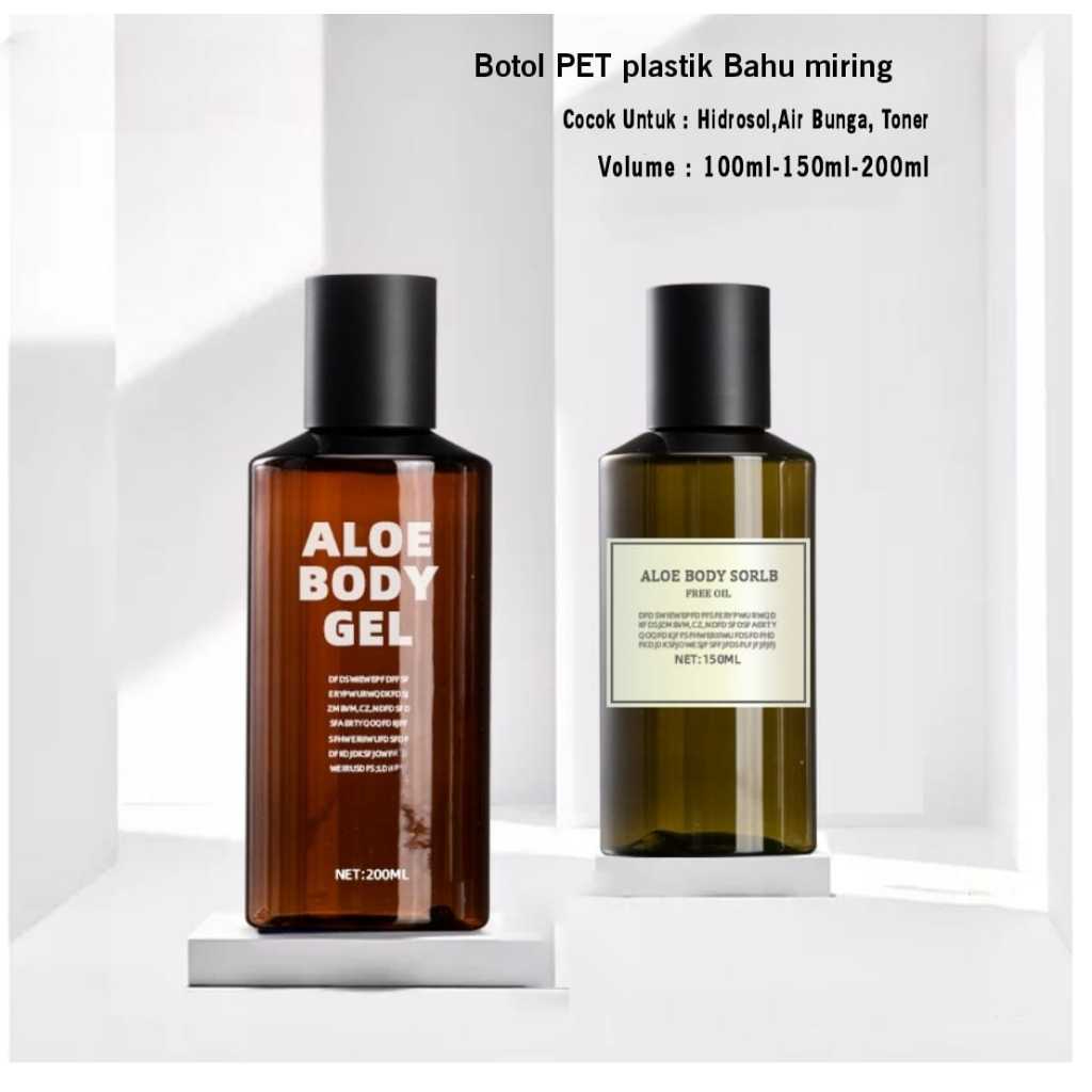 Jual Botol Plastik PET Toner 100ml 150ml 200ml Botol Kosmetik Plastik ... Jual Botol Plastik PET Toner 100ml 150ml 200ml Botol Kosmetik Plastik ...