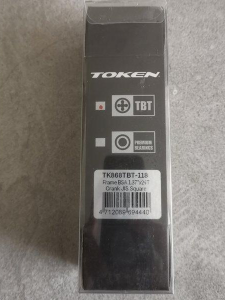 Jual TOKEN bottom bracket ceramic bearing BB titanium TK 868TBT for BROMPTON kreuZ 3sixty ...