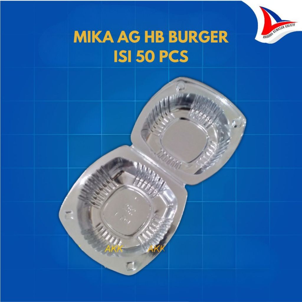 Jual Mika Ag Hb Burger / Mika Burger / Mika Hamburger Isi 50 Pcs ...