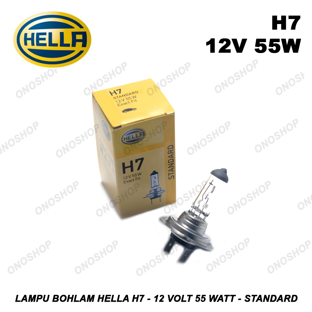 Jual Lampu Bohlam Hella H7 - 12 Volt 55 Watt - Standard | Shopee Indonesia