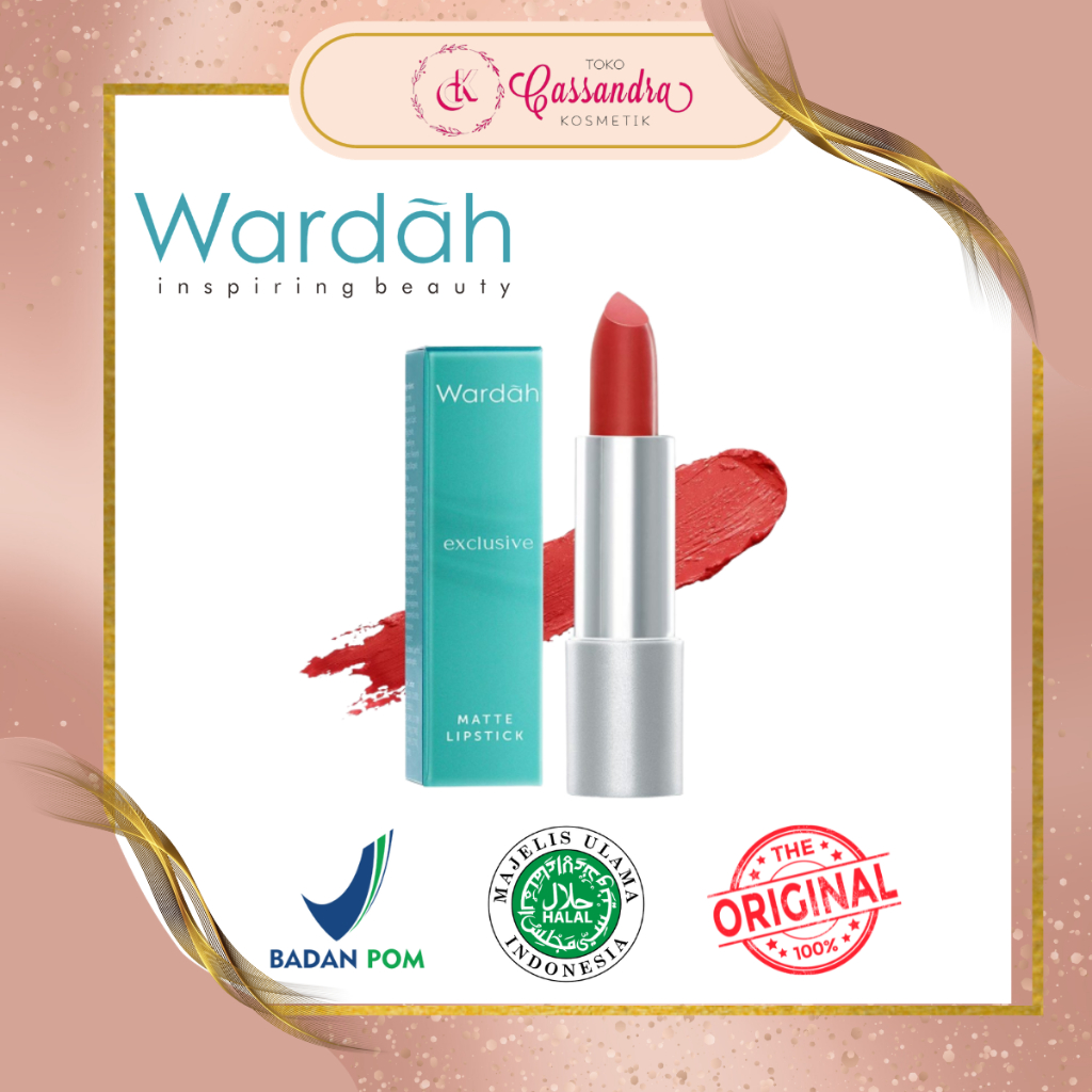 Jual WARDAH EXCLUSIVE MATTE LIPSTICK / WARDAH MATTE LIPSTICK | Shopee ...