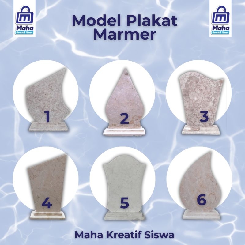 Jual PLAKAT MARMER CUSTOM/VANDEL MARMER MURAH | Shopee Indonesia