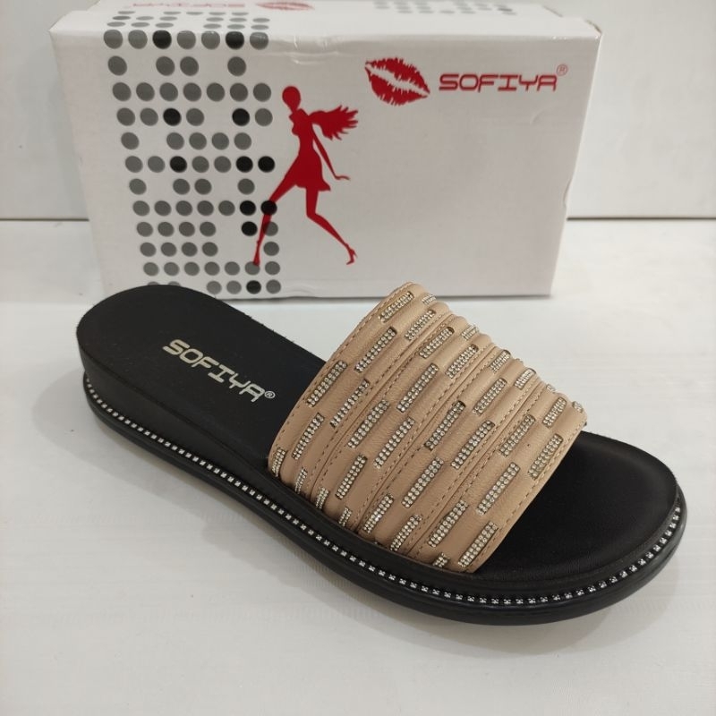 Jual Sandal Sofiya Haq Rendah 3cm tipe 2213-7 Original 100% | Sandal ...
