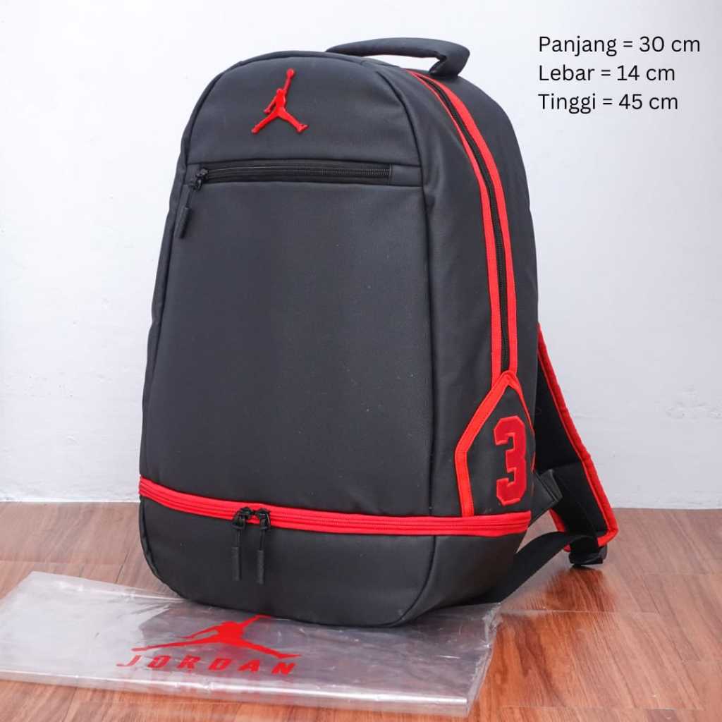 Jual Tas Ransel Air Jordan Waterproof / Backpack Pria Import Mirror ORI ...