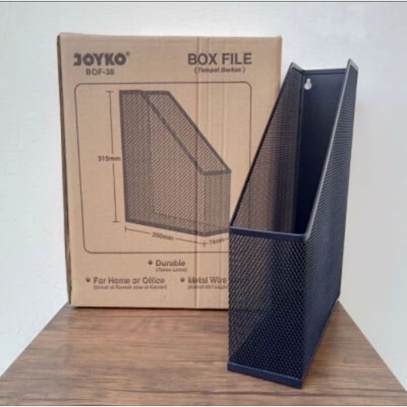 Jual [ MURAH ] Box File Dokumen / Keranjang Besi Jaring - Joyko BOF-38 ...