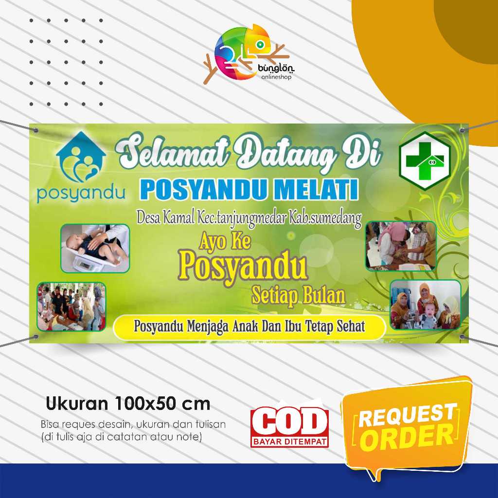 Spandukbanner Posyandu Custom Logo Lazada Indonesia - vrogue.co