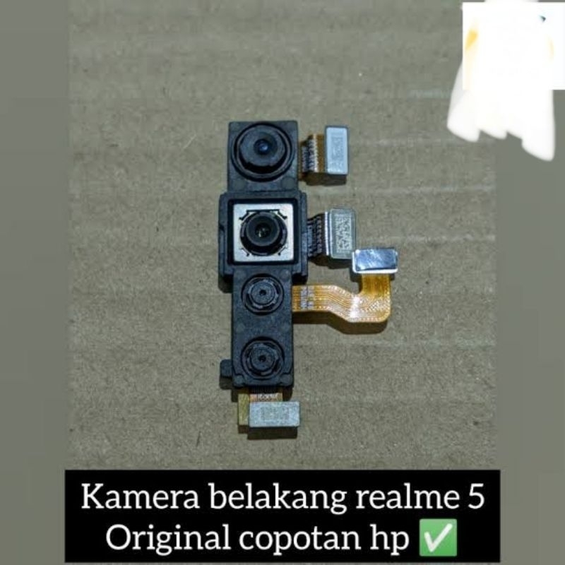 Jual Camera Depan Belakang sidik jari Realmi 5 original copotan asli ...