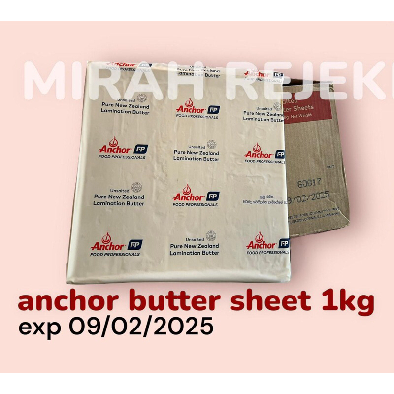 Jual ANCHOR BUTTER SHEET 1KG | Shopee Indonesia