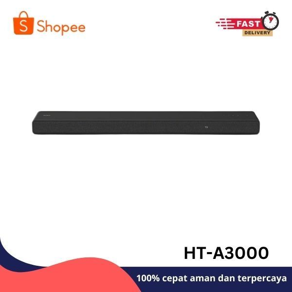 Jual Sony Soundbar HT A3000 / HT-A3000 Include Subwoofer & Rear Suround ...
