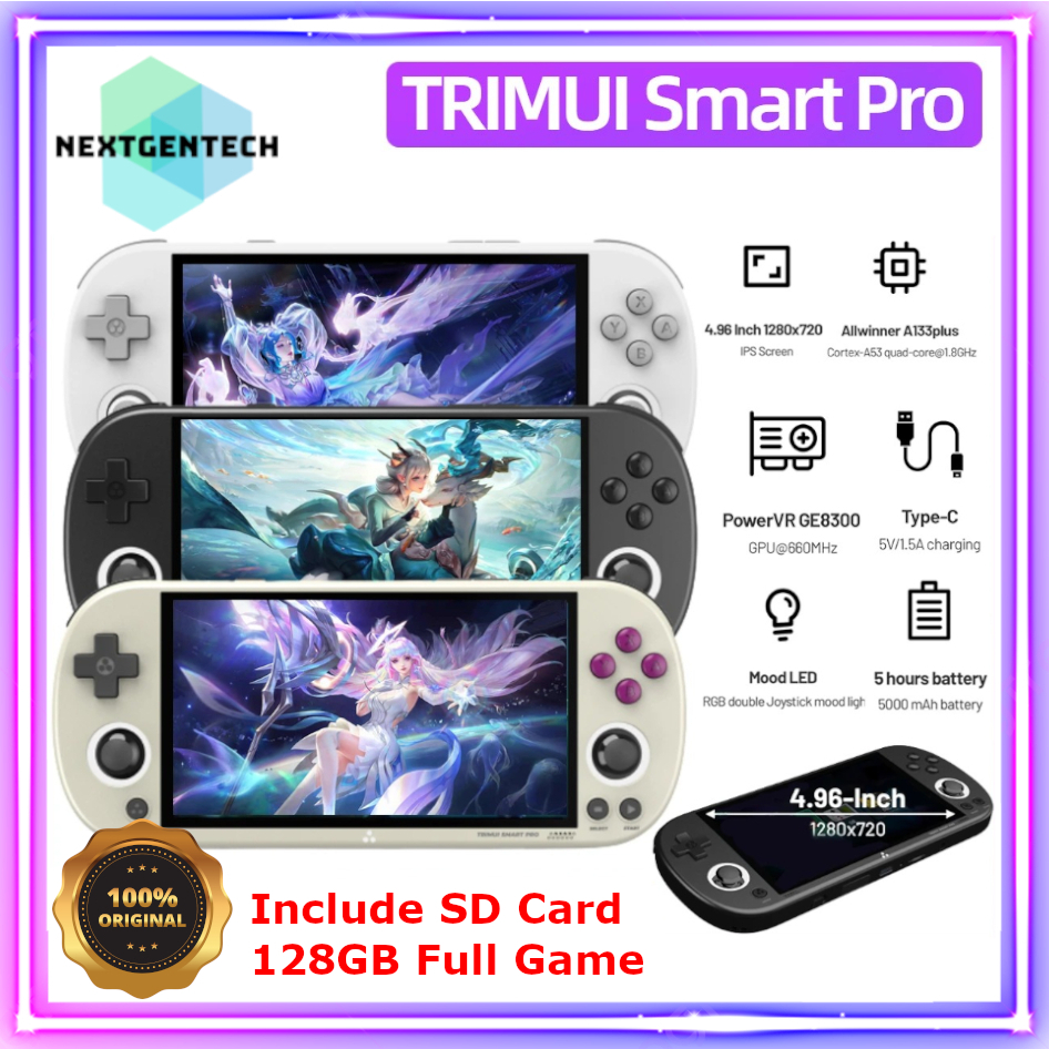 Jual TrimUI Smart Pro Handheld Game Console Retro Portable Linux PSP | Shopee Indonesia